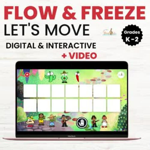 Brain Break with GIFS Cinco de Mayo Flow and Freeze / Movement Activity ...