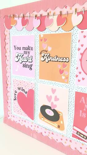 Retro Valentine's Day Posters and Bulletin Board Display, Retro ...