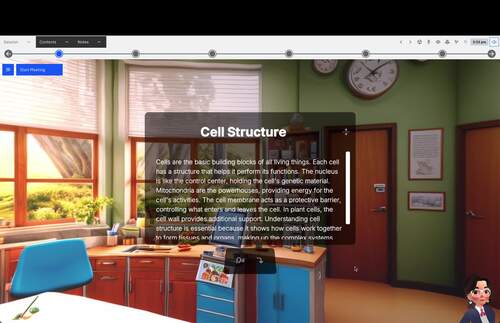 Biology *IMMERSIVE*: The Cell As The Unit of Life (Grades 6, 7, 8 NGSS)