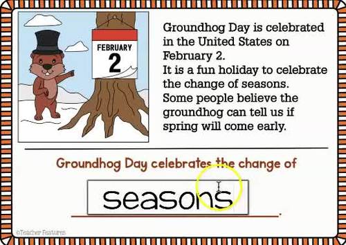 History of Groundhog Day: Informational Reading Comprehension Passage ...