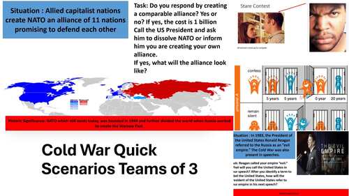 Cold War Scenarios by US History In Depth | TPT