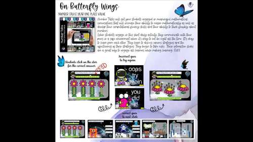Number Talks Year One Place Value by On Butterfly Wings | TPT