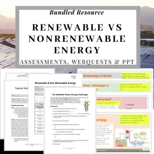 Renewable and Non-Renewable Energy: Differentiated Bundled Resource