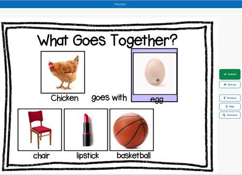 What Goes Together? Word Associations Speech Therapy Task Cards + Boom ...