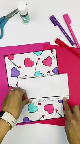 Valentine's Day Mailbox Craft & Letter Writing Templates 1st 2nd 3rd ...
