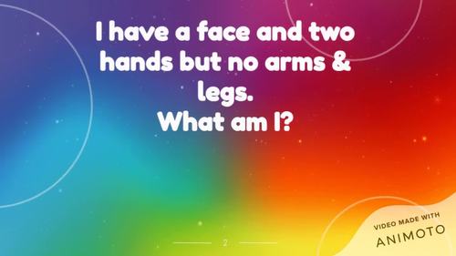 What Am I Riddles Volume Two Virtual Meeting Game by Keegan for Kids
