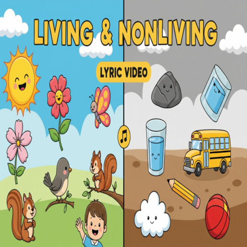 2nd and 3rd Grade Science - Classification Living & Nonliving Song ...