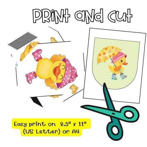 Spring Duck Bulletin Board Kit, Waddle Into Spring Classroom Door Deco ...