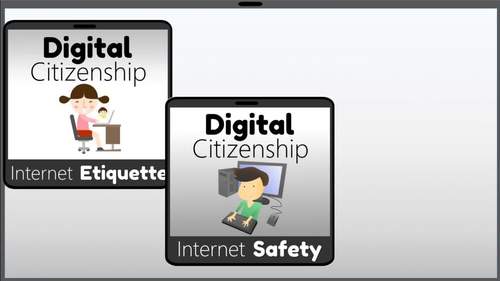 Digital Citizenship Interactive PowerPoint Bundle by Eve Coates | TPT