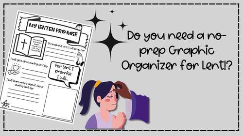 Ash Wednesday & Lent Graphic Organizers – Perfect for All Grades!