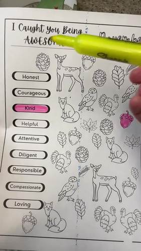 Positive Character Traits Lists - Catch Your Students Being Awesome!