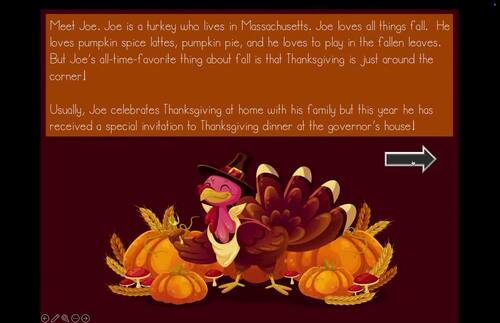 Thanksgiving Activities Math Grade 4 Subtracting Fractions Digital ...