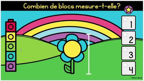 1. La mesure avec unités non standard: Google Slides™ by Mme Bock