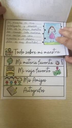 Libro de recuerdos de fin de año-End of Year Memory Book | TPT