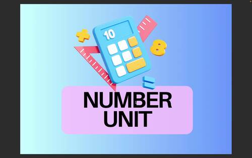 Number Unit Year 6 - Aus Curriculum V9 Aligned by A Rookie Teacher