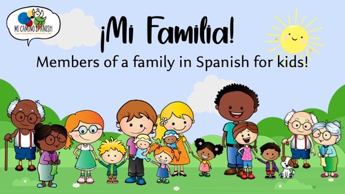 Mi Familia (Members of a Family in Spanish for Kids ~ VIDEO) | TPT