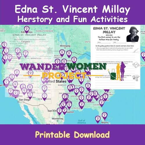 Herstory in Action - Research & Activities Edna St. Vincent Millay