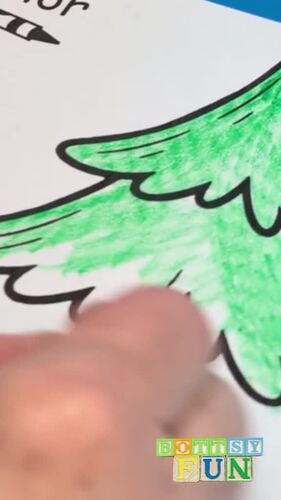 Christmas Holiday Craft: Christmas Tree Art Project Craftivity by BottsyFUN