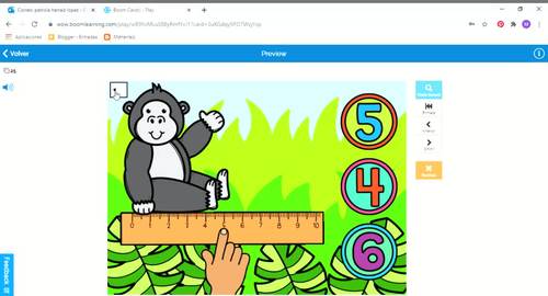Boom Cards Measurement: MEASURING LENGTH | Digital Game for measure