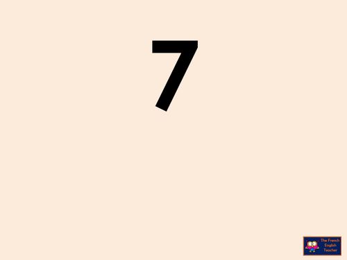 ESL / EFL POWERPOINT on ORDINAL NUMBERS from 1 to 31 | TPT