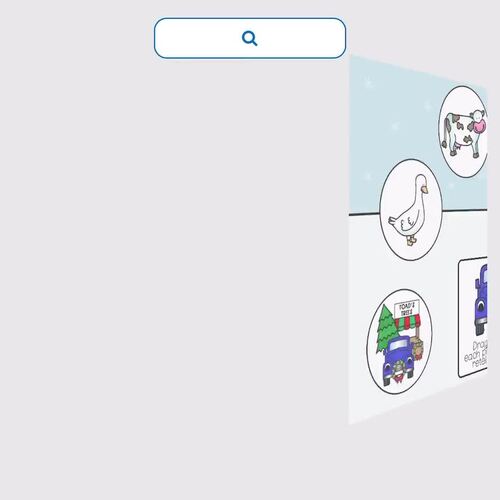 Little Blue Truck's Christmas Book Companion | Boom Cards for Speech