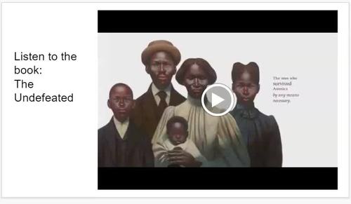 The Undefeated Black History Month Read Aloud Caldecott Resilience ...