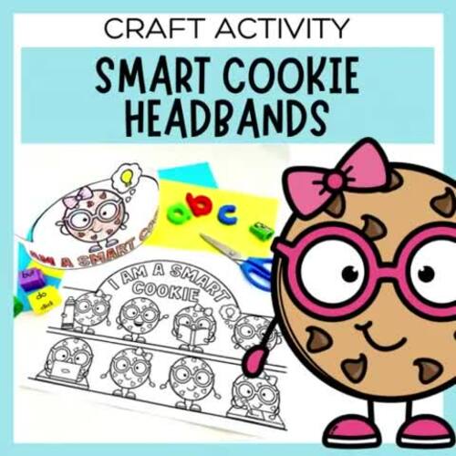 Smart Cookie Hats | End of Year Crowns | Pre-K, Kindergarten to 3rd Grade