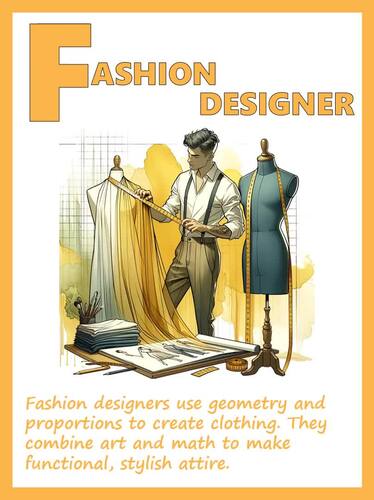 A-Z Careers in Math | Math in Everyday Life Poster Set | Bulletin Board ...