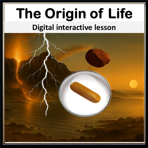 Origin of Life Science Activity | Evolution, Miller-Urey, Animated Timeline