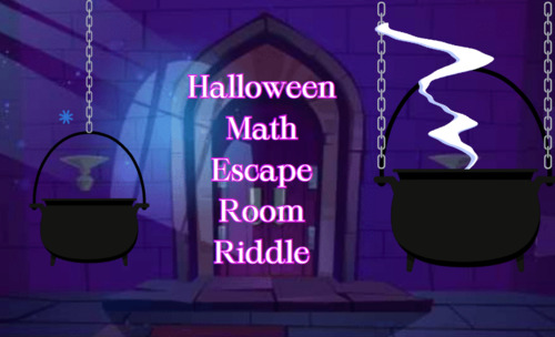 Halloween Math Escape Room Riddle by Teacher Rose Boutique and Games