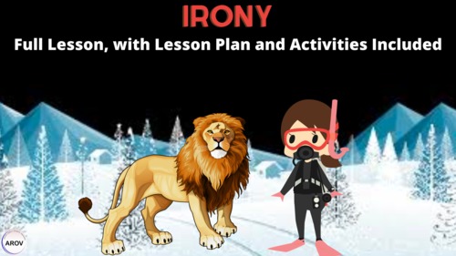 Irony: AROV"s Lessons on the Go by AROV Education | TPT