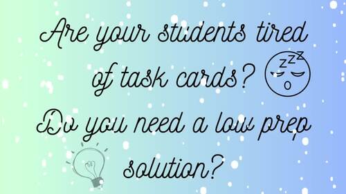 Winter Addition Task Cards - Winter Add to 20 Task Cards for Fact Fluency