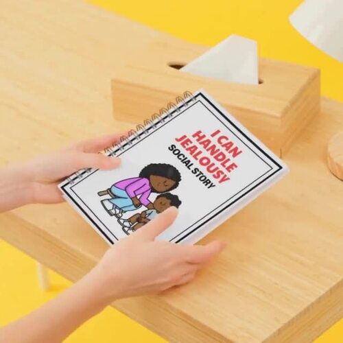 Sibling Jealousy Social Story Envy & Resentment: Poster Reflection ...
