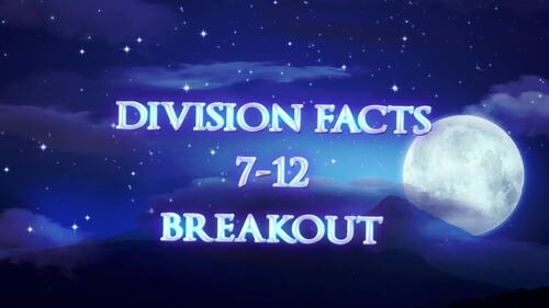DIVISION FACTS 7-12 360 VR DIGITAL BREAKOUT / ESCAPE ROOM | TPT