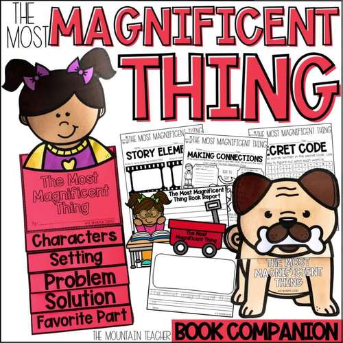 The Most Magnificent Thing Activities and Back to School Reading ...