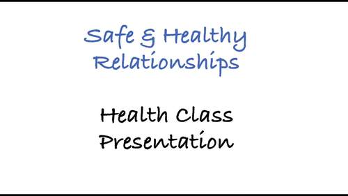 Peer Pressure & Refusal Skills Health - Powerpoint by The STEM Center