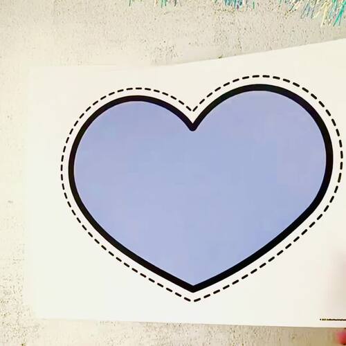 Printable Heart Cut Out Templates | Valentine's & Year-Round Classroom ...