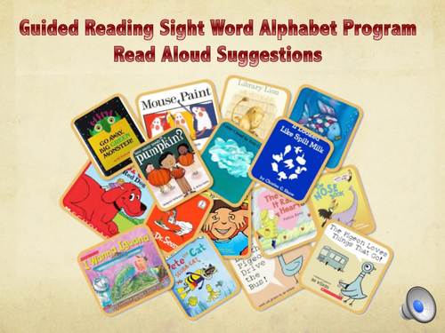 Pre-Kindergarten Curriculum, Guided Reading, Alphabet, Sight Word Program