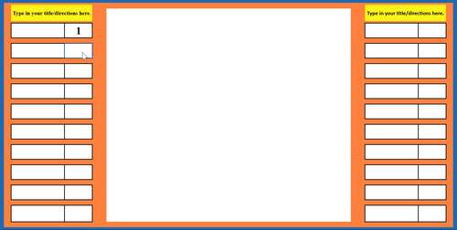 Mystery Digital EDITABLE LOW PREP - Ocean PIXEL ART Reveal Template