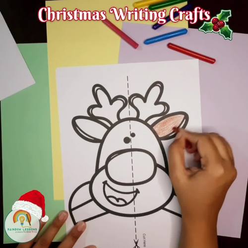 Christmas Writing Crafts | Christmas Craftivity | Christmas Creative ...