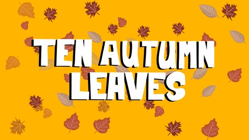 Music video for preschool children - 'Ten Autumn Leaves' | TPT