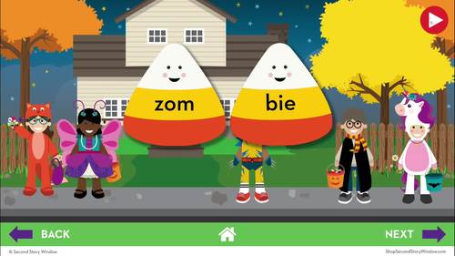Halloween Fluency in a Flash 1st Grade • Digital Fluency Mini Lessons