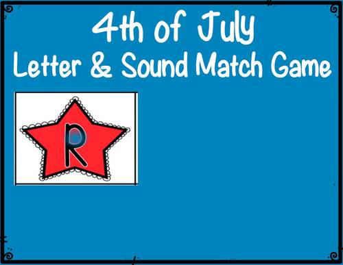Kindergarten 4th of July Themed Literacy & Math Centers & Activities