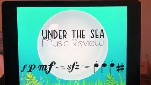 Music Symbol Review Game - Under the Sea Interactive Click Game | TpT