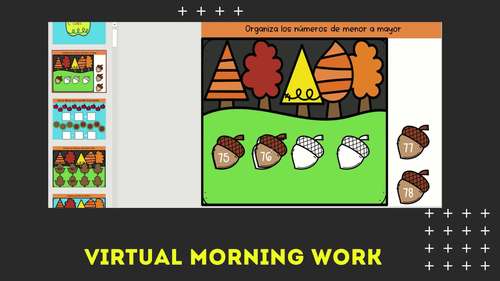 Virtual Morning Work October Week 1 Google Classroom™ and PowerPoint ...