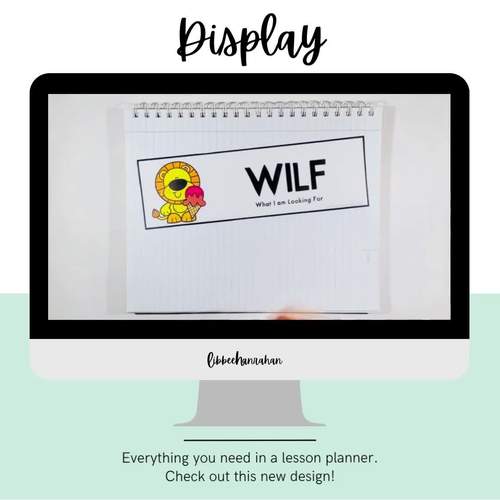 Learning Intention Display - Ice-Cream Lions by Teacher Planning Resources