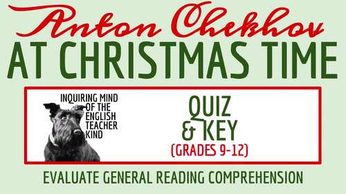 "At Christmas Time" by Anton Chekhov Quiz | World Literature | Short Story