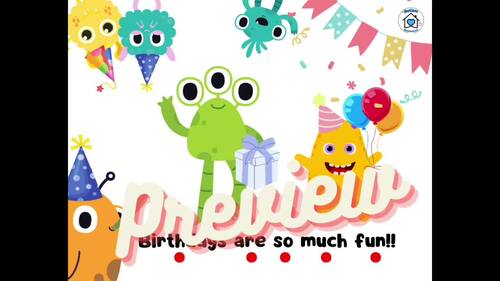 Birthday Social Story Autism Homeschool special education | TPT