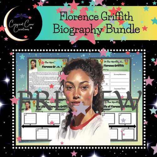 Sports Athlete and Olympian Florence Griffith Biography Bundle | TPT