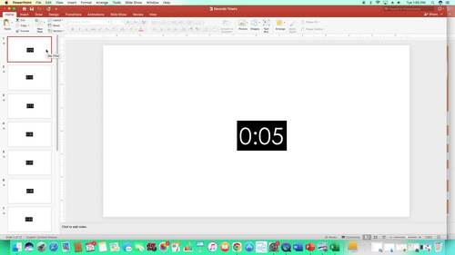 PowerPoint Visual Timers | Commercial Use by Ally Riopelle - Coloring ...